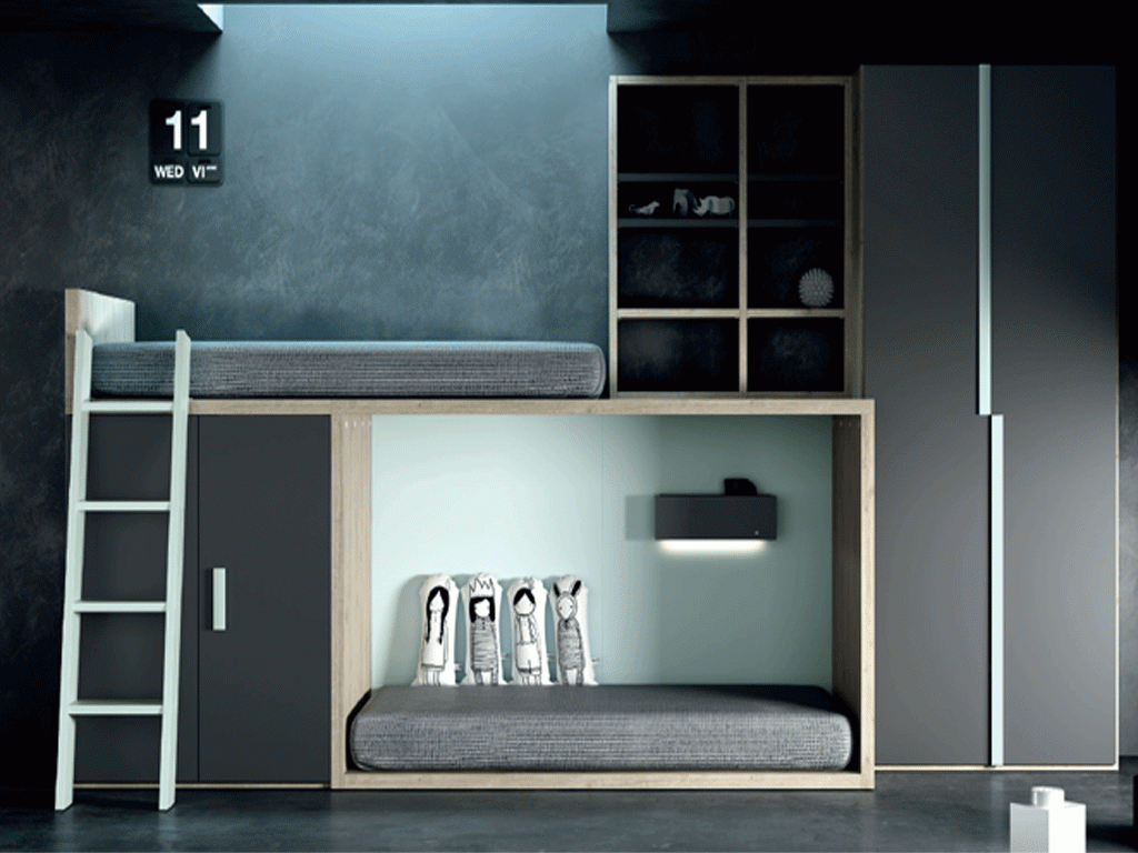 Litera abatible modelo Space – Muebles Raquel.es